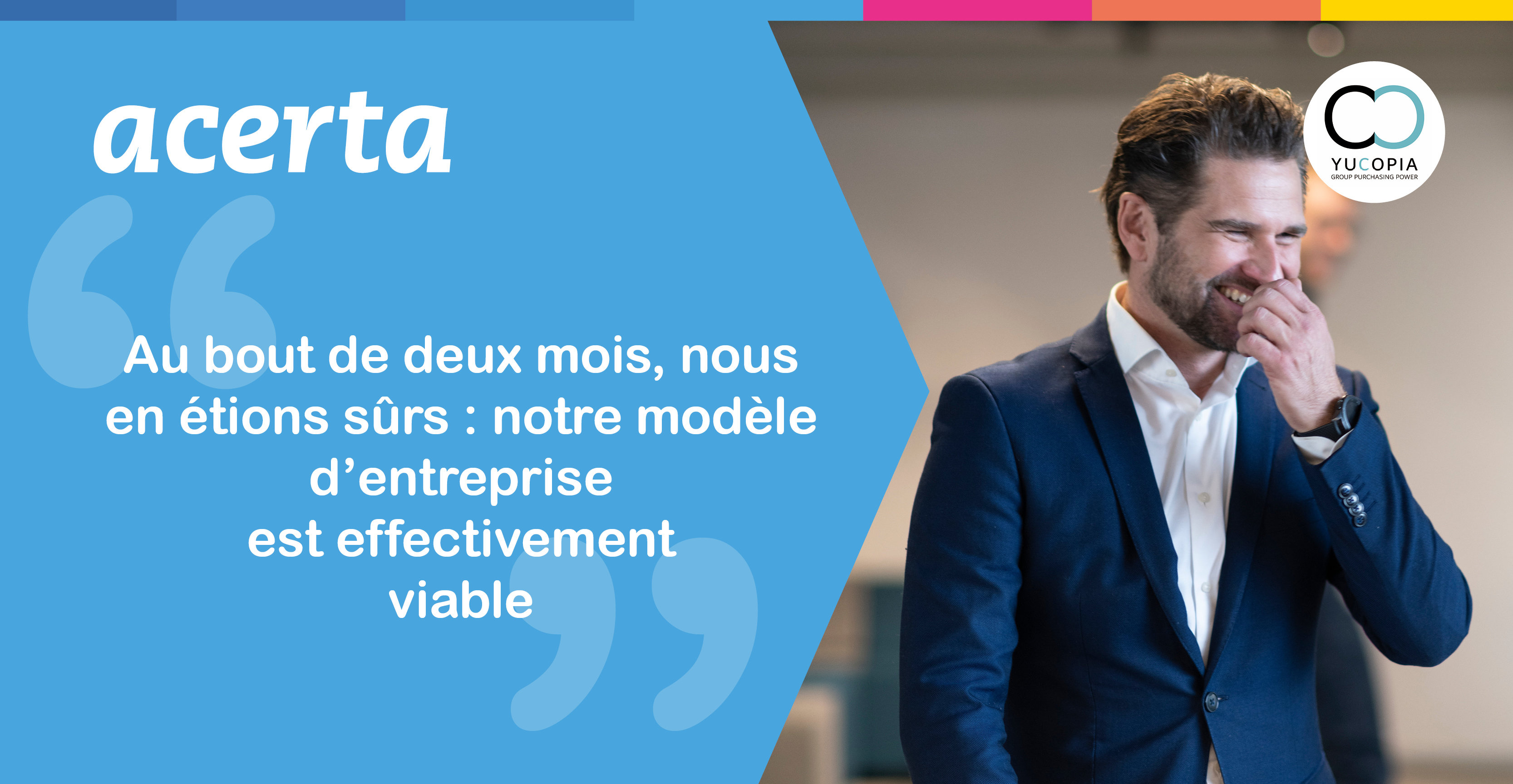 Acerta soutient les starters, indépendants et employeurs